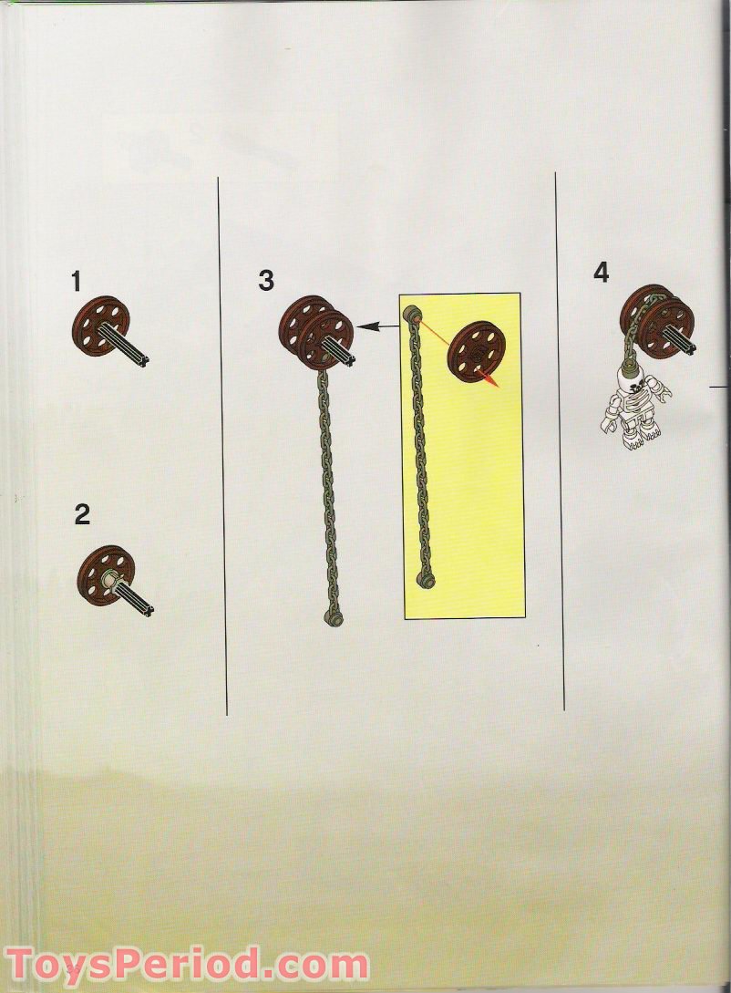 LEGO 8823 Mistlands Tower Instructions and Parts List