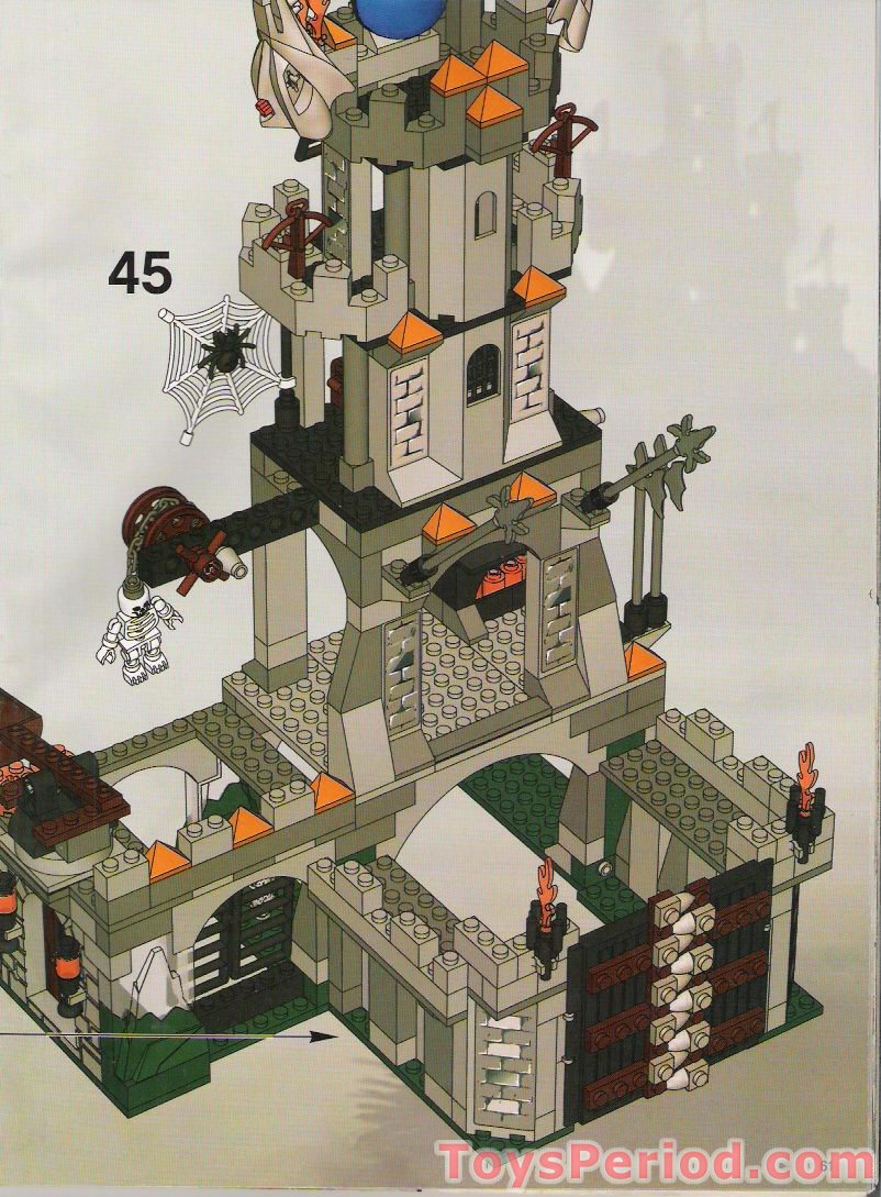 LEGO 8823 Mistlands Tower Instructions and Parts List