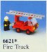 LEGO 6621 Fire Truck Instructions and Parts List