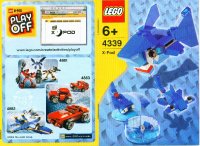 LEGO 4339 Aqua Pod Instructions and Parts List