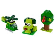 LEGO 11007 Creative Green Bricks Set Parts List