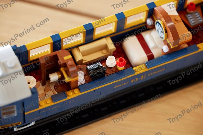 LEGO 21344 The Orient Express Train Set Parts List