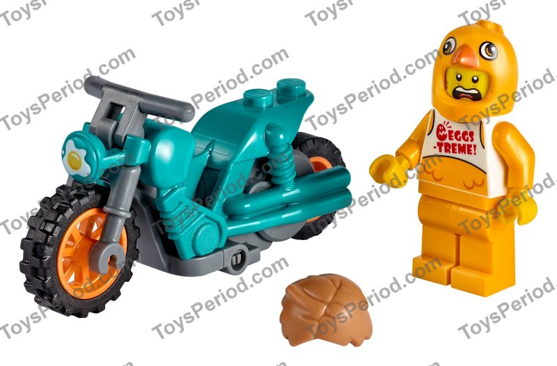 LEGO 60310 Chicken Stunt Bike Set Parts List