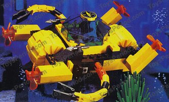 LEGO 1728 Crystal Crawler Instructions and Parts List