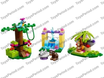 LEGO 41044 Macaw's Fountain Set Parts List