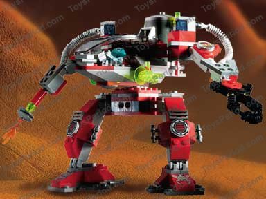 LEGO 7314 Recon-Mech RP Instructions and Parts List