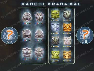 LEGO 8599 Krana-Kal Mask Pack Set from 2003 | LEGO Reference