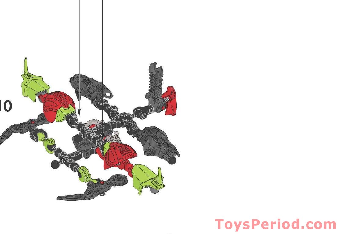 LEGO 6218 Splitface Instructions and Parts List