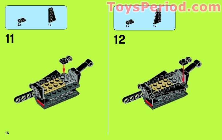 LEGO 79101 Shredder's Dragon Bike Instructions and Parts List
