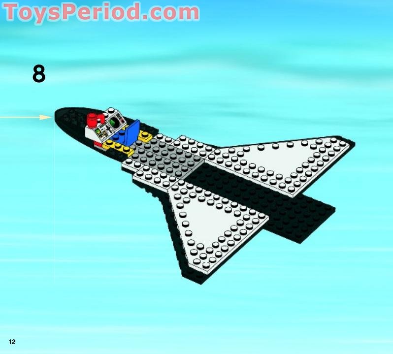 LEGO 3367 Space Shuttle Instructions and Parts List