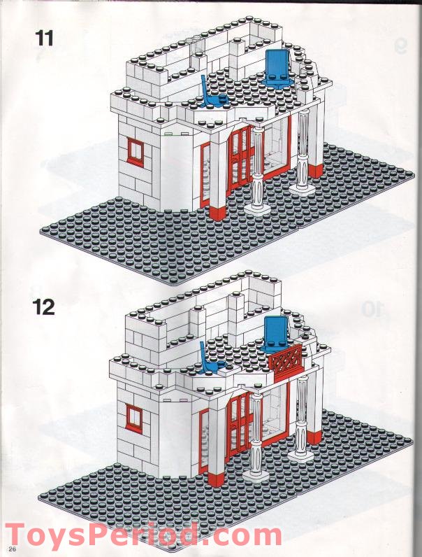 LEGO 725-1 Basic Building Set Instructions and Parts List