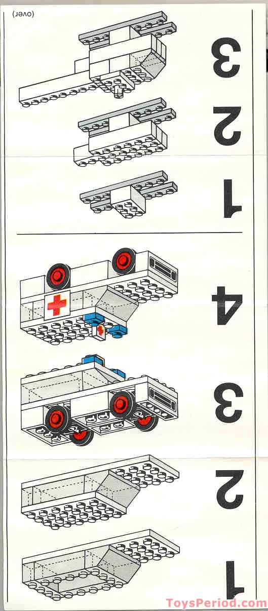LEGO 460-1 Rescue Units Instructions and Parts List