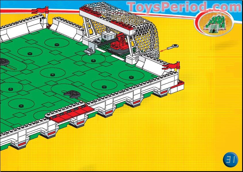 LEGO 3425-2 Grand Championship Cup Instructions and Parts List