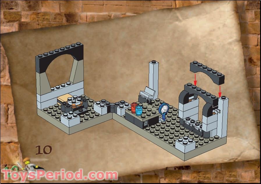 LEGO 4705 Snape's Classroom Instructions and Parts List