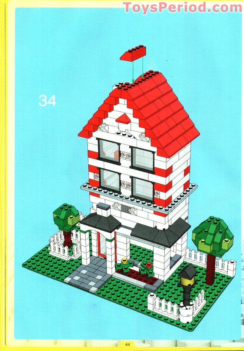 LEGO 4886 Building Bonanza Instructions and Parts List