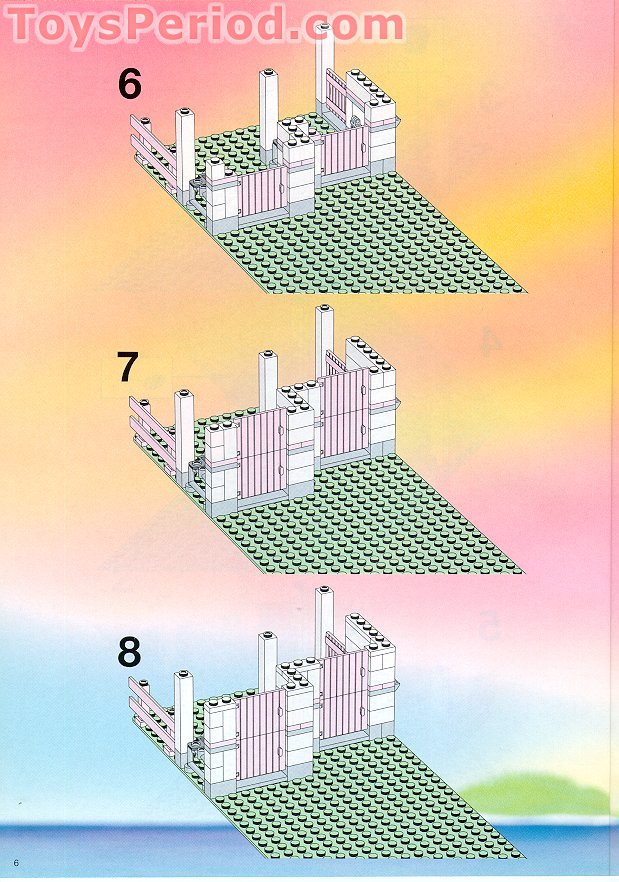 LEGO 6419 Rolling Acres Ranch Instructions and Parts List