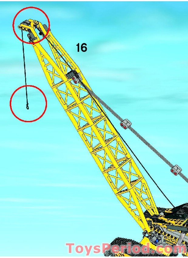 LEGO 7632 Crawler Crane Set Parts Inventory and Instructions - LEGO ...