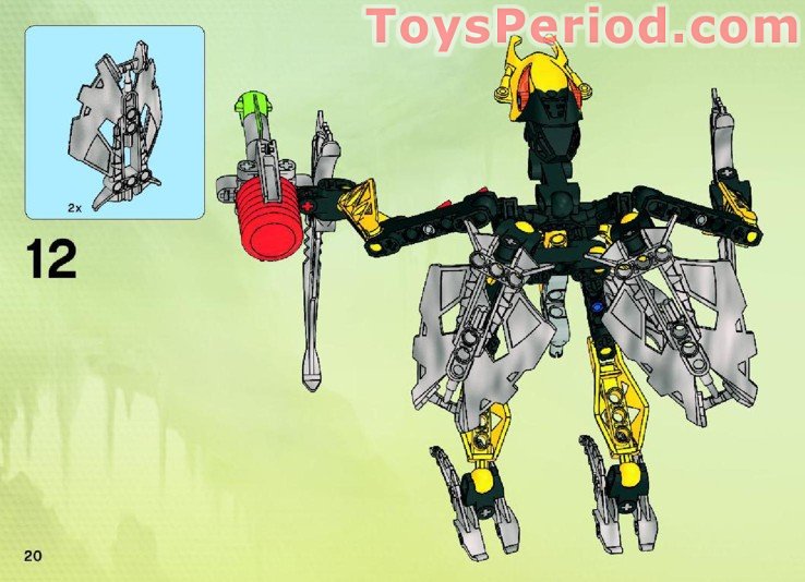 LEGO 8696 Bitil Instructions and Parts List