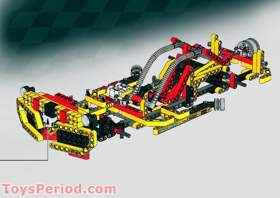 LEGO 8146 Nitro Muscle Instructions and Parts List