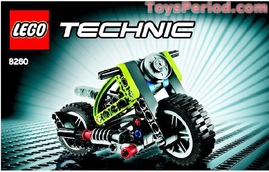 LEGO 8260 Tractor Instructions and Parts List