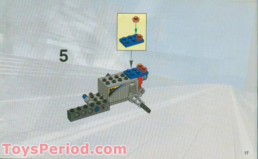 LEGO 8383 Nitro Terminator Instructions and Parts List