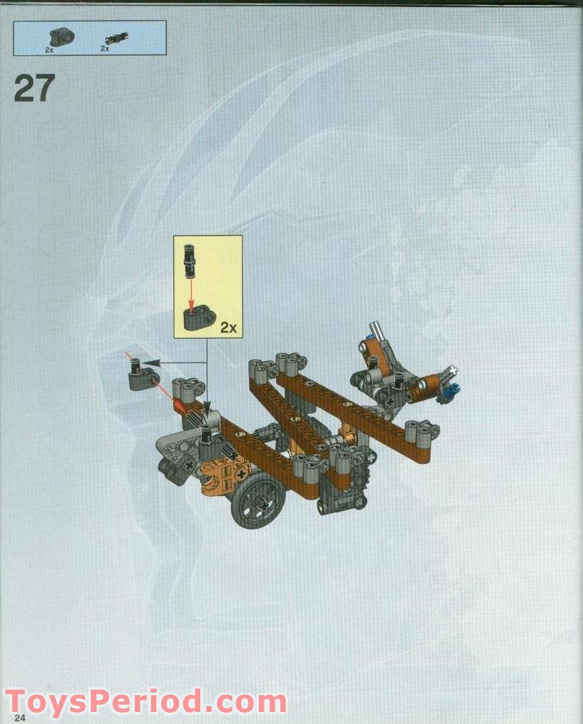 LEGO 8595 Takua and Pewku Instructions and Parts List