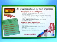 BRIO - BRIO 33030 Suspension Bridge Set Wooden Railway Classic 1997