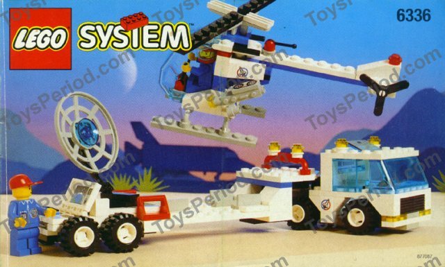 LEGO 6336 Launch Response Unit Instructions and Parts List