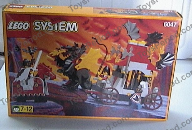 LEGO 6047 Traitor Transport Instructions and Parts List