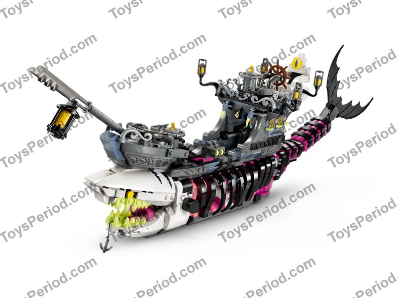 LEGO 71469 Nightmare Shark Ship Set Parts List