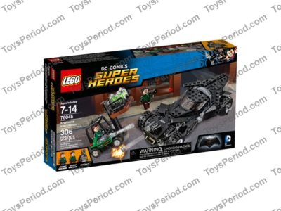 LEGO 76045 Kryptonite Interception Set Parts List