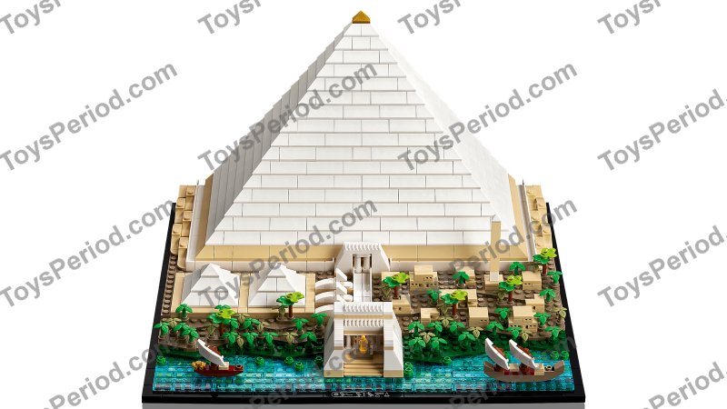 LEGO 21058 The Great Pyramid of Giza Set Parts List