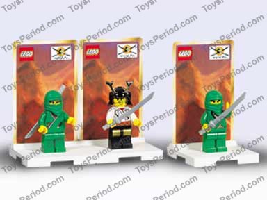 LEGO 3346 Three Minifig Pack - Ninja Number 3 Set Parts List