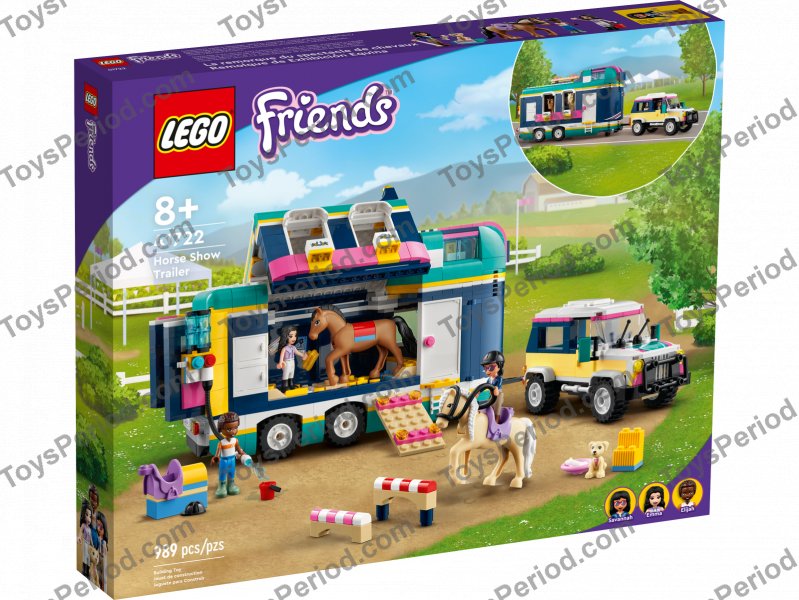 LEGO 41722 Horse Show Trailer Set Parts List