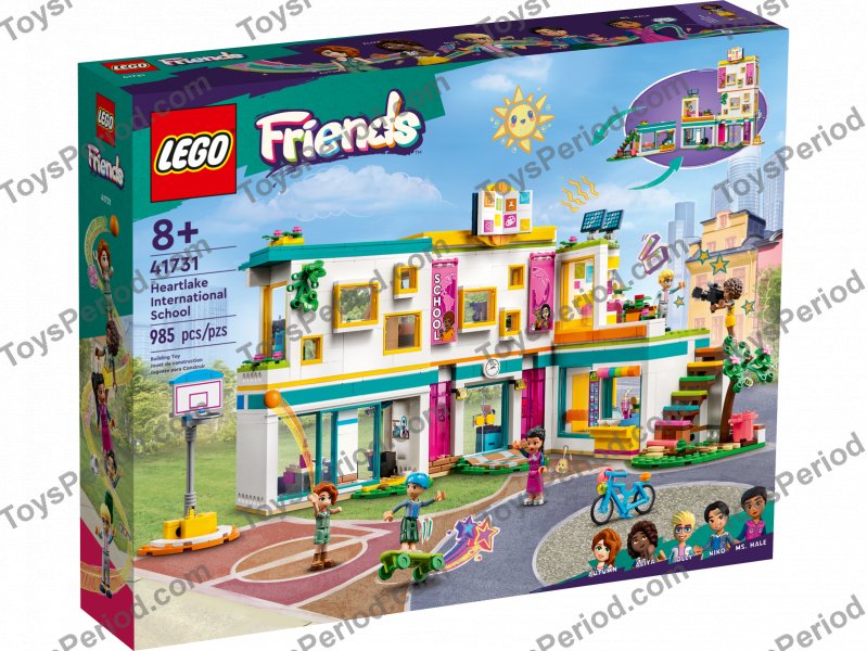 LEGO 41731 Heartlake International School Set Parts List