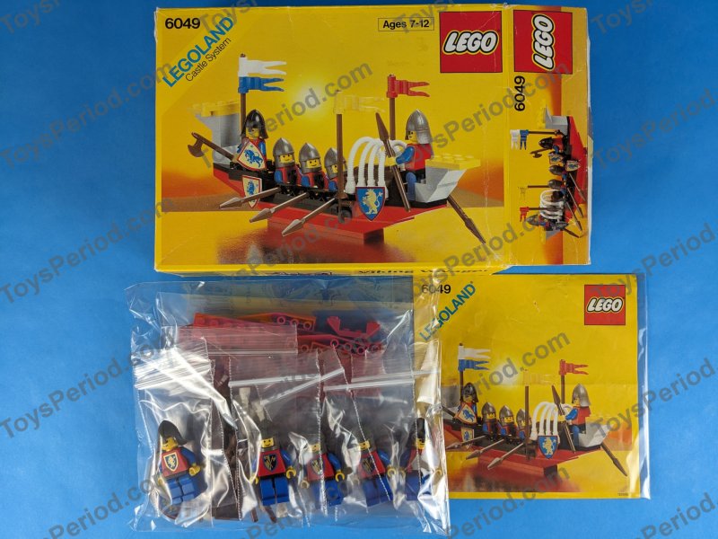 LEGO 6049 Viking Voyager Lion Knights Castle Ship Set Image Number 2