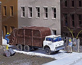 HO Accessories - Magnuson 439-955 Garbage Truck HO Scale Resin Vehicle Kit