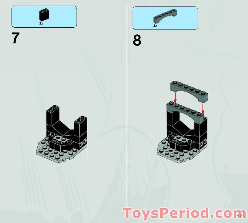 LEGO 6873 Spider-Man's Doc Ock Ambush Instructions and Parts List