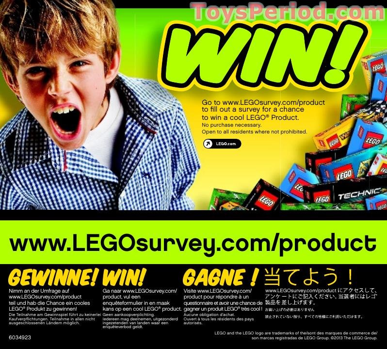 LEGO 70505 Temple of Light Instructions and Parts List