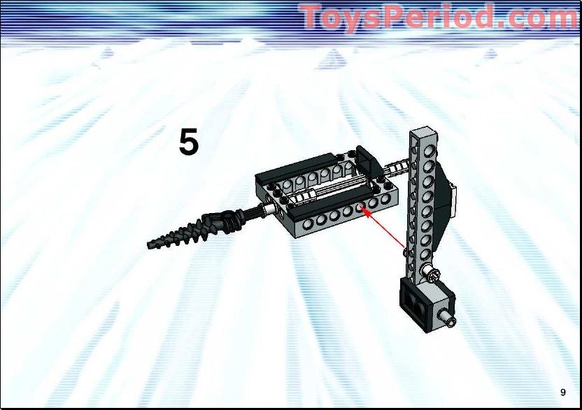 LEGO 4744 Tundra Tracker Instructions and Parts List