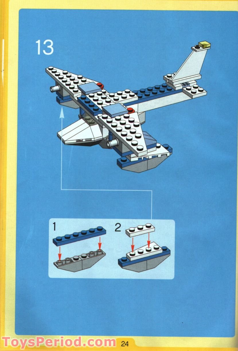 LEGO 4098 High Flyers Instructions and Parts List