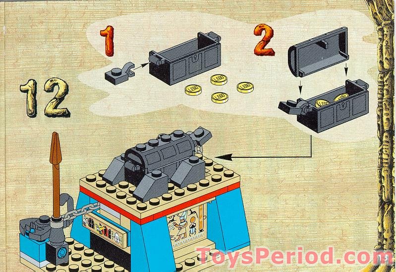 LEGO 5938 Oasis Ambush Instructions and Parts List