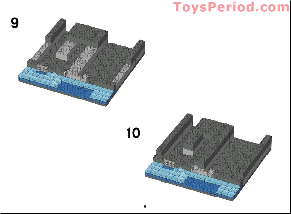 LEGO 5526 Skyline Instructions and Parts List