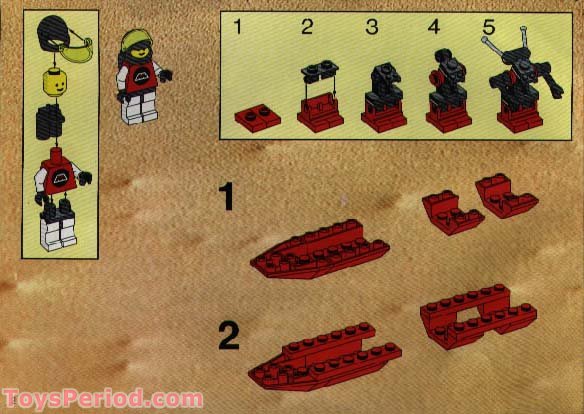 LEGO 6923 Particle Ionizer Instructions and Parts List