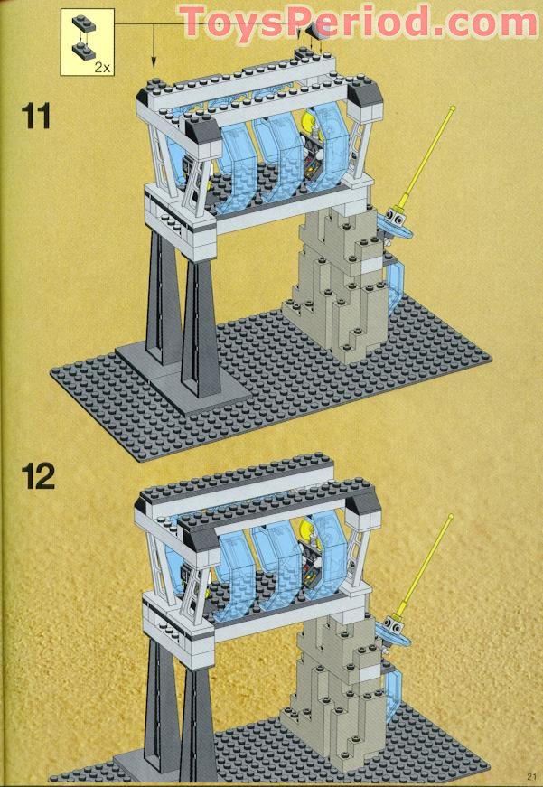 LEGO 6991 Monorail Transport Base Instructions and Parts List