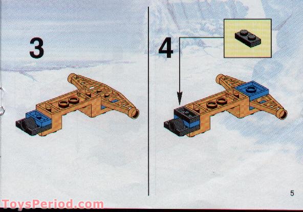 LEGO 6579 Ice Surfer Instructions and Parts List