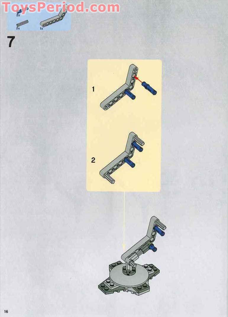 LEGO 7671 AT-AP Walker Instructions and Parts List