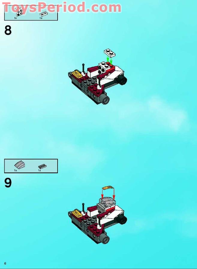 LEGO 7714 Golden Guardian (Limited Gold Edition) Instructions and Parts ...