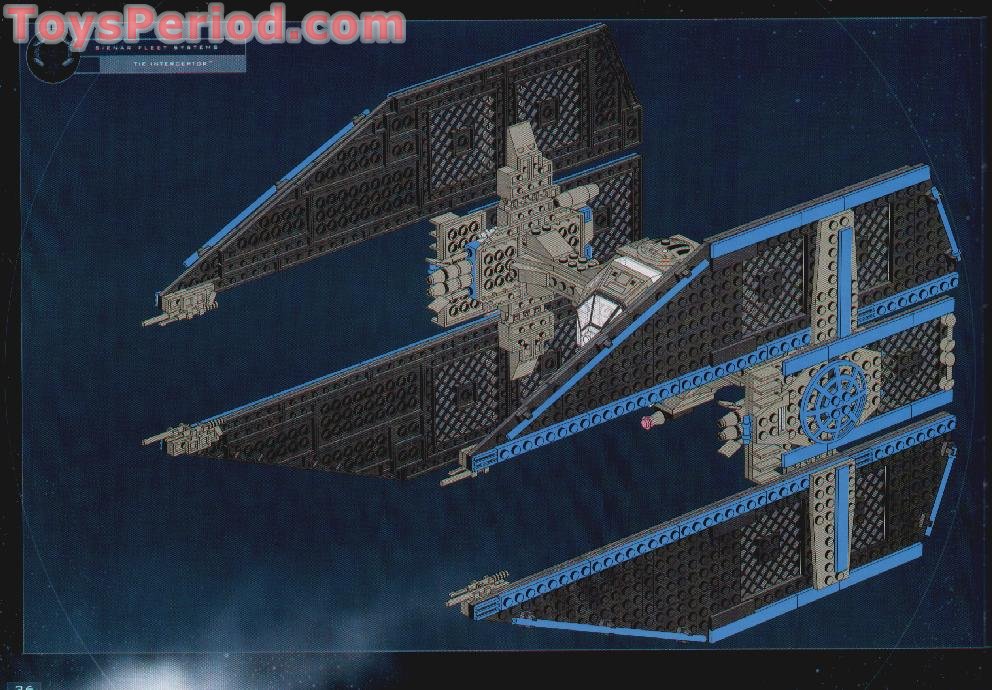 LEGO 7181 TIE Interceptor - Ultimate Collector Series UCS Instructions ...