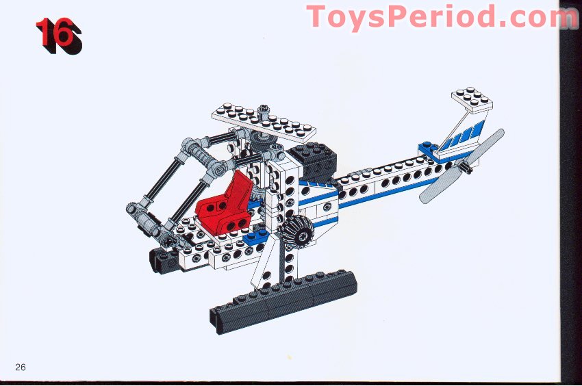 LEGO 8824 Hovercraft Instructions and Parts List